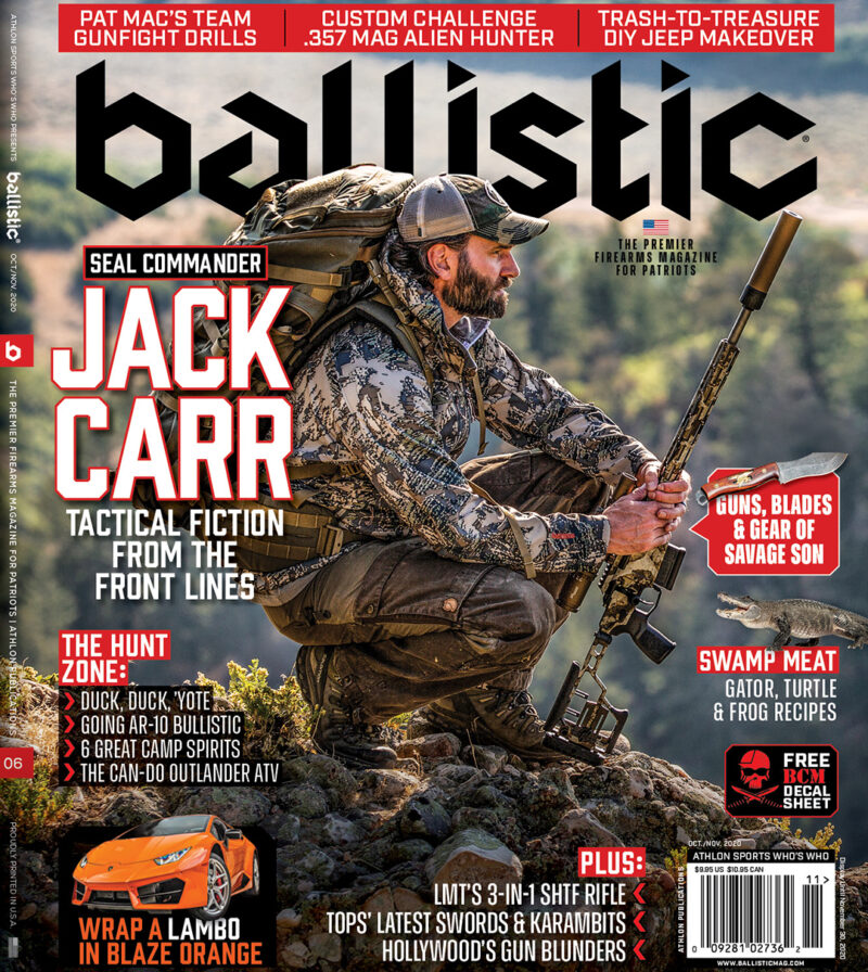 Jack Carr Week at Ballistic Magazine - Jack Carr
