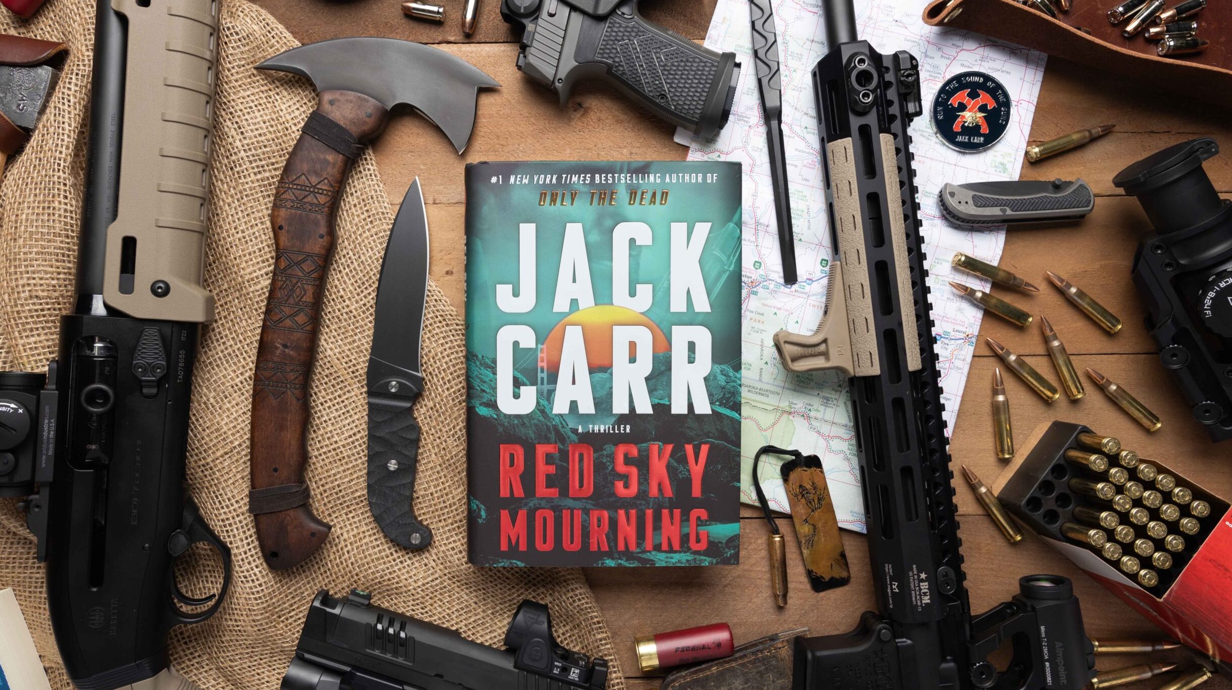 RED SKY MOURNING- OFFICIAL PUBLICATION - Jack Carr